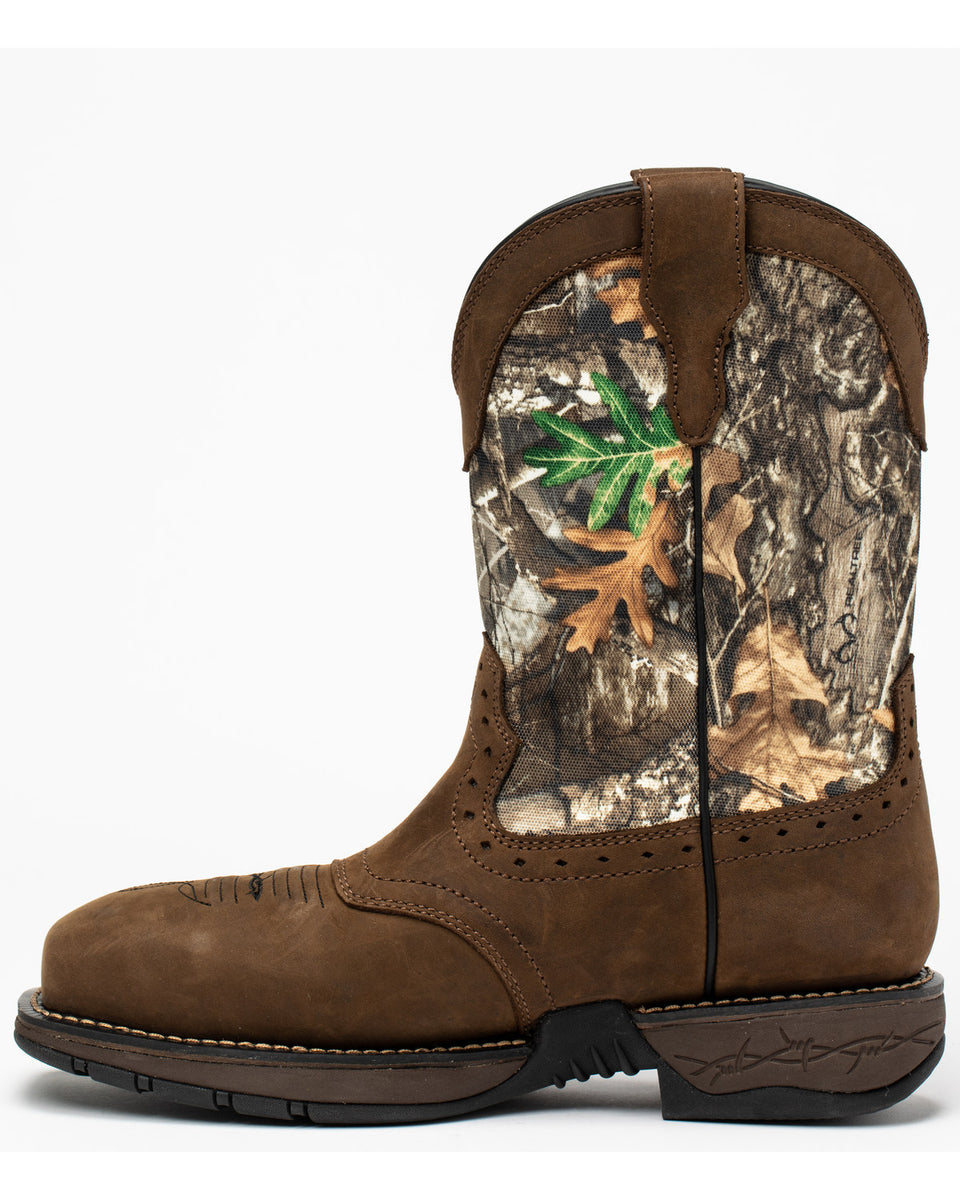 Cody James Men's Xero Gravity Lite Camo Western Work Boots - Composite