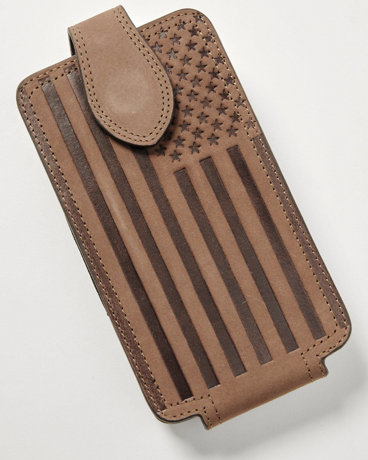 Cody James Men's American Flag Cell Phone Wallet